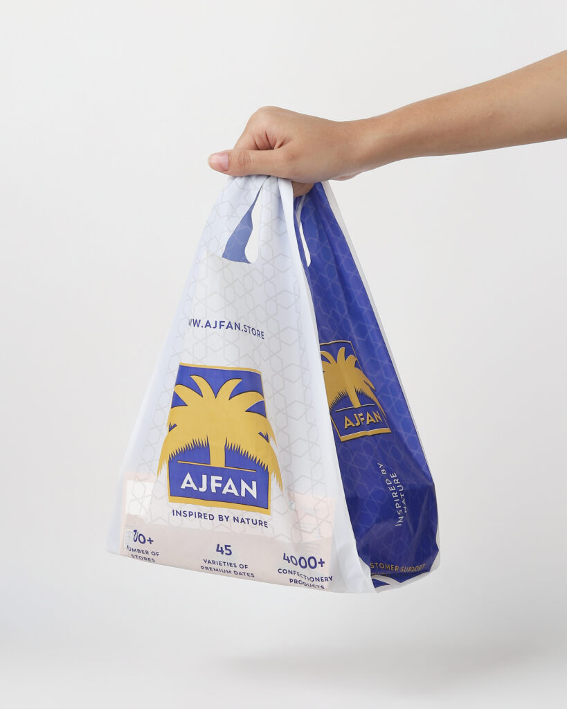 Compostable Printed Carry Bags (T‑Shirt & Flat‑Handle) - Bio-Plastobag